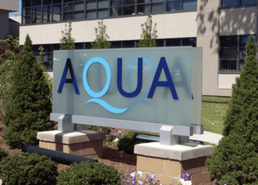 AQUA OFFICE SIGN – Delaware Valley Journal