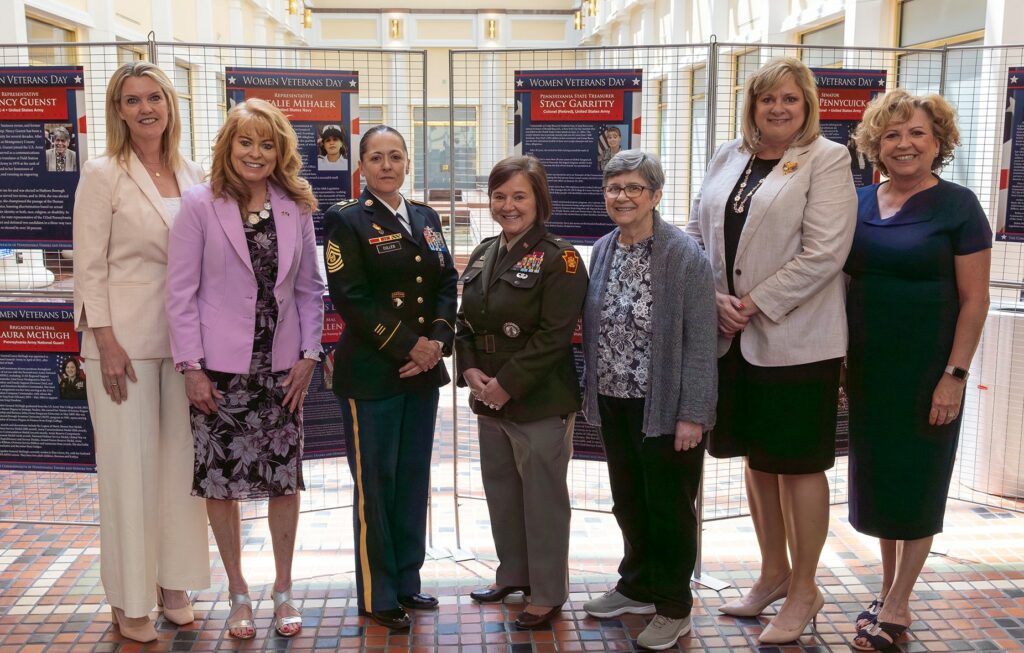 Pennycuick Unveils Capitol Display Commemorating PA Women Veterans ...